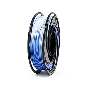 Gizmo Dorks ABS Filament 3mm (2.85mm) 200g for 3D Printers, Heat Color Change Blue to White