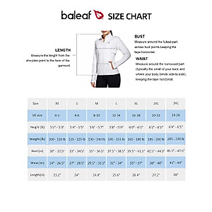 BALEAF Women's Fleece Running Jacket Water Resistant Full Zip Winter Cold Weather Gear Thermal Cycling Workout Jackets White L