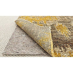 Loloi Dual Grip Felted PAD Area Rug, 2-Feet by 8-Feet, Grey