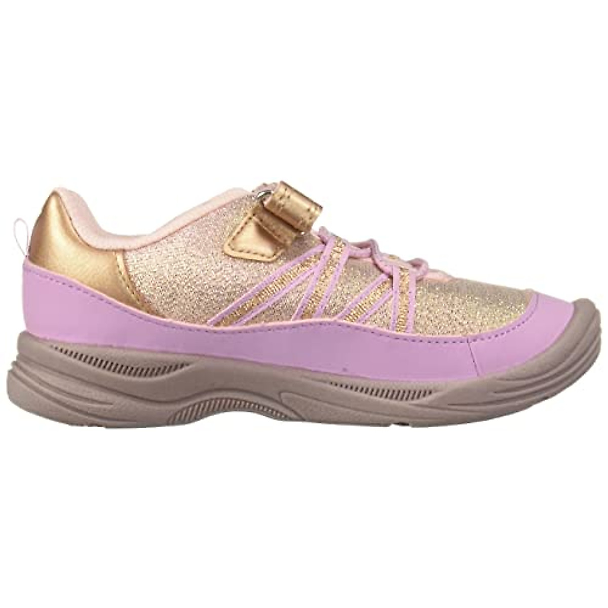 OshKosh BGosh Girls Sneaker, Lilac, 5 Toddler