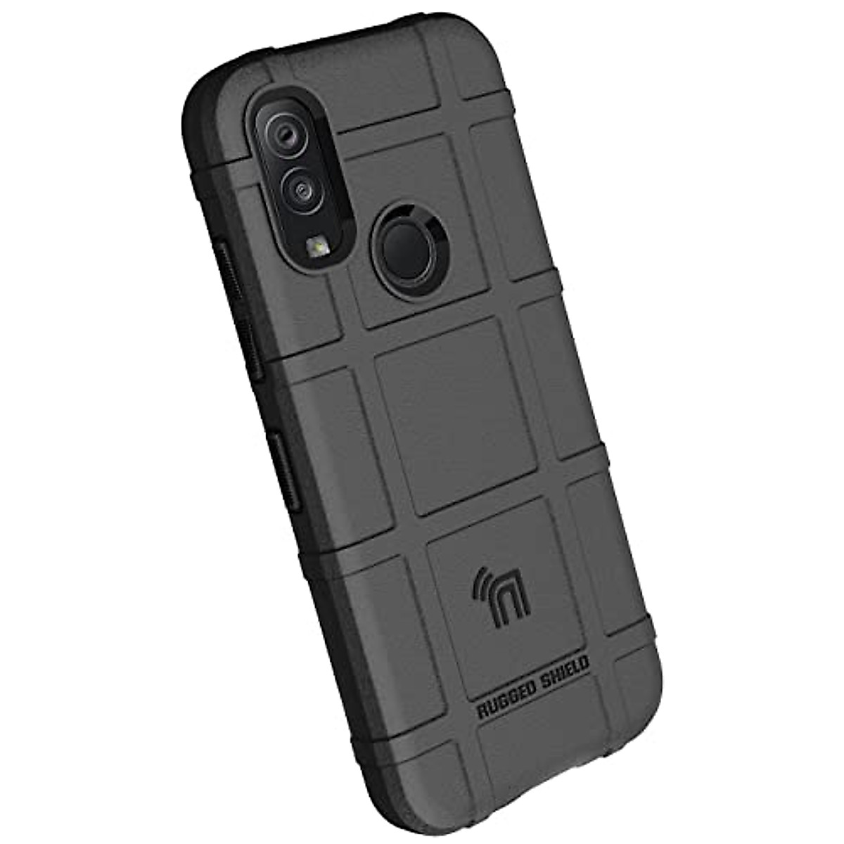 Nakedcellphone Special Ops Series Compatible with Verizon Kyocera DuraSport 5G UW Phone (C6930) Case, Tactical Armor Rugged Shield Cover [Anti-Fingerprint, Matte Grip Texture] - Black