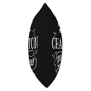 Custom Birthday name Charlton sarcastic humor Because I'm Charlton That's why Family Name Throw Pillow, 18x18, Multicolor