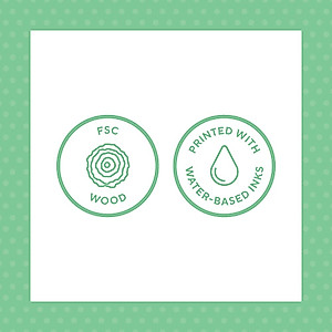 Petit Collage Wooden Apple Racer Toddler Toy, Activity Toys Designed with Safe Materials – Wooden Toy for Babies and Toddlers 12 Months and Older, Builds Hand-Eye Coordination