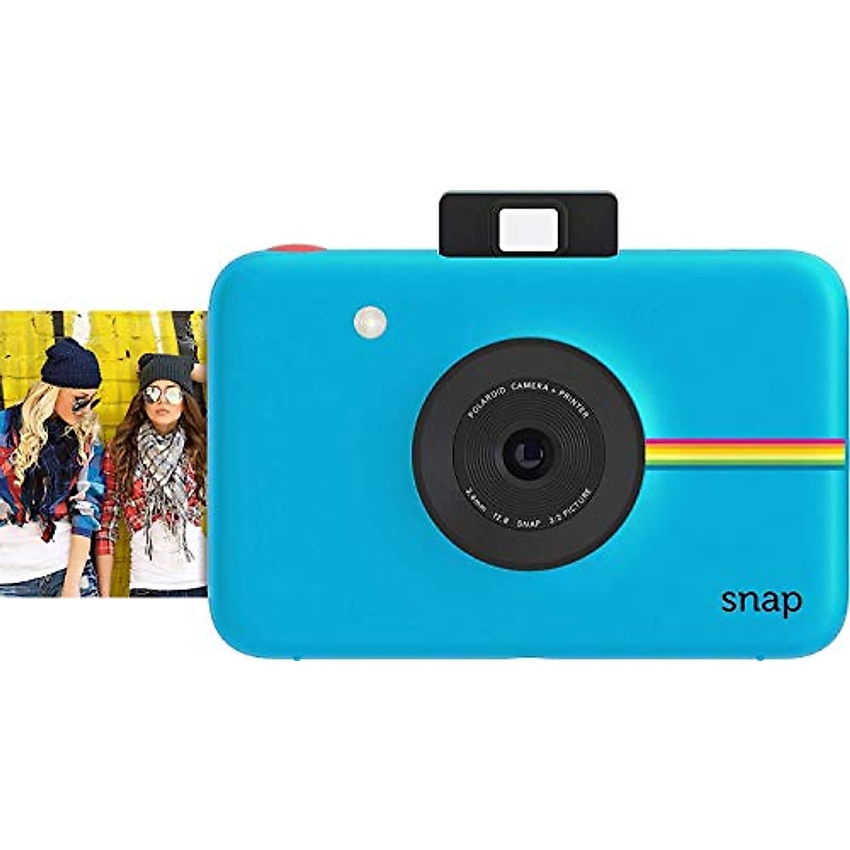 Zink Polaroid Snap Instant Digital Camera (Blue) with ZINK Zero Ink Printing Technology