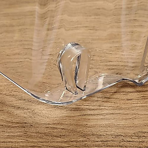 HECASA Refrigerator Door Shelf Replace for 240356402 AP2549958 Compatible with Refrigerators Refrigerator Door Bin Replacement Lightweight Clear