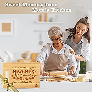 Mom Gifts for Mothers Day,Engraved Bamboo Cutting Board Personalized Presents for Mom from Daughters or Son for Birthday Christmas