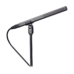 Audio-Technica AT897 Line/Gradient Shotgun Condenser Microphone Black