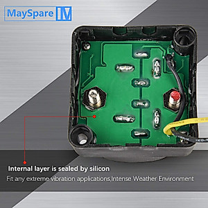 MaySpare 12V 140Amp Voltage Sensitive Relay VSR Double Battery Automatic Charging Relay Dual Smart Battery