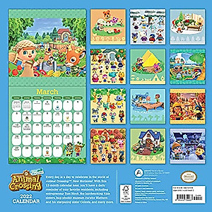 Animal Crossing: New Horizons 2022 Wall Calendar