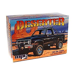 MPC 1984 GMC Pickup 1:25 Scale Model Kit (Black Version)
