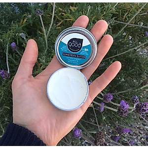 All Good Zinc Butter Sunscreen - Travel Size, Zinc Oxide Face, Nose, Ears Sunscreen, UVA/UVB Broad Spectrum SPF 50+ Water Resistant, Coral Reef Friendly (1 oz)