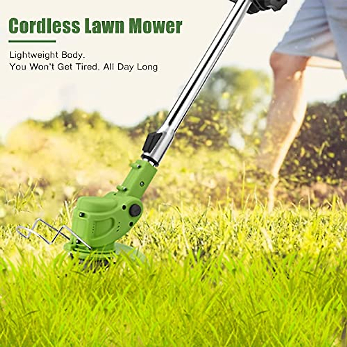 4Pcs Weed Wacker Replacement Blade - Grass Trimmer Blade Heads Replacements - Carbide Blade Tip Brush Cutter Trimmer Weed Eater Blade for Electric Lawn Mower Set - Lawn Mower attachments
