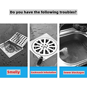 MAOYONG Silicone Drain Stopper for Bathtub and Kitchen Sink, Anti-Odor & Anti-Clog Plug for Bathroom, Shower 3 Pack