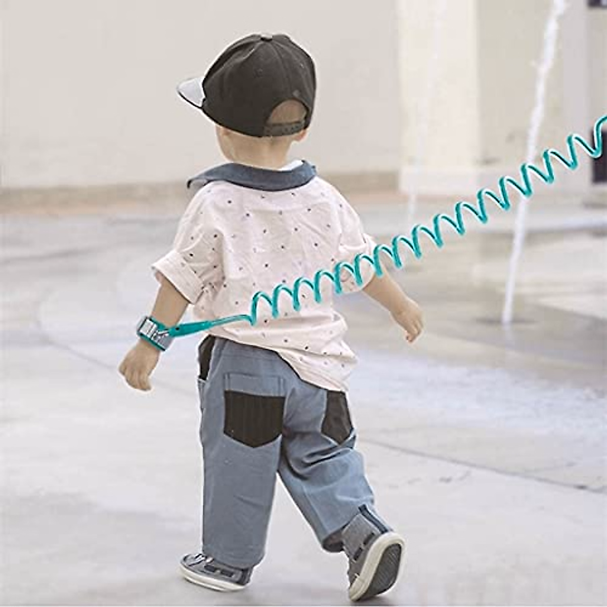 HUGVIDAS Anti Lost Wrist Link, 2 Pack Toddler Leash Kid Leashes Babies Safety Harness,Toddlers Safety Strap for Travel