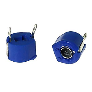 RLECS 18-Pack Trimmer Variable Capacitance for Arduino 5PF 10PF 20PF 30PF 40PF 50PF 60PF 70PF 120PF Adjustable Capacitor Kit (2pcs of Each Value)