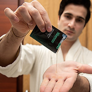 Bossgro Beard Growth Kit, Special Beard Growth Gel with Microfiber Mask, Nourishes and Revitalizes Beard and Mustache (Every Kit Contains 4 Packs of Gel and 1 Microfiber Mask) (3 Package)