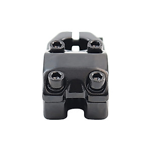 WEERAS BMX 22.2mm Atem Aluminum Alloy 50mm Short Top Load Stem Fits Most Bikes