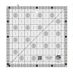 Perfect 10 Quilts Bundle- Creative Grids Perfect 10 Ruler and Perfect 10 Quilts Pattern Book
