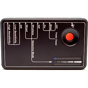 KJB RD-30 LawMate Pocket RF Detector, 3 Modes of Detections, Quickly Finds Hidden Cameras Using The Hidden Camrea Lens Finder, Can Detected Wired Cameras, Low and High Sensitivity