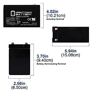 Mighty Max Battery 12V 9AH Replaces Haijiu 6-DFM-7 + 12V Solar Panel Charger