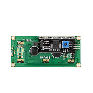 HW-060A LCD 3.3V Module 1602 LCD Display with Adapter Board IIC/I2C/Interface Blue Screen