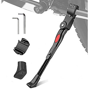 ZOSEN Adjustable Bicycle Kickstand, Bike Side Support Kick Stand for 22 24 26 Inch Mountain Bike and 700 Road Bike