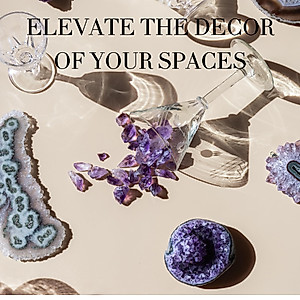 Deep Purple Project Huge A Grade Amethyst Crystal Geode from Uruguay 1.5 lb to 2.2 lb Premium Gift Box Perfect for Collectors