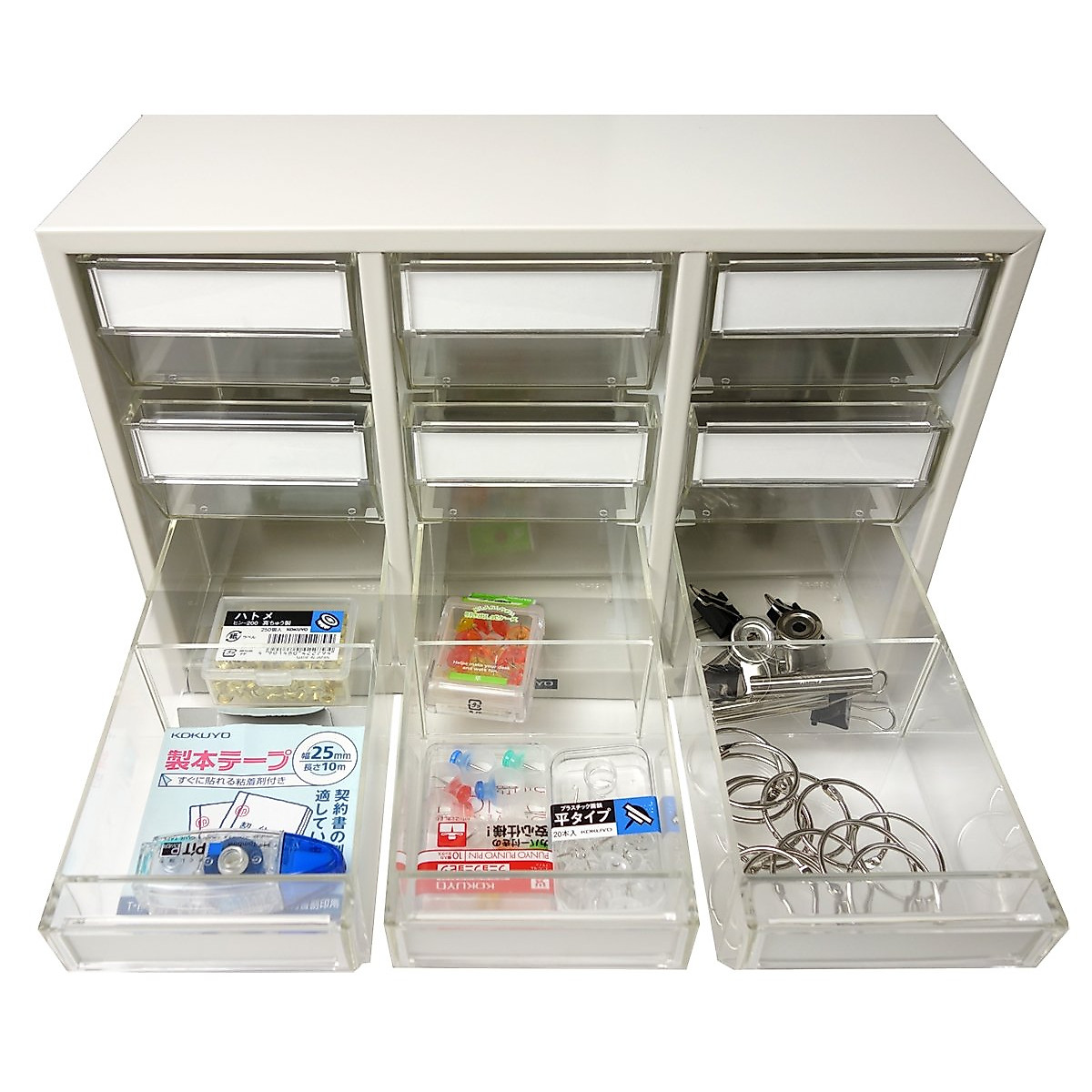 Kokuyo component case three steps of three lines PC-33M (japan import)