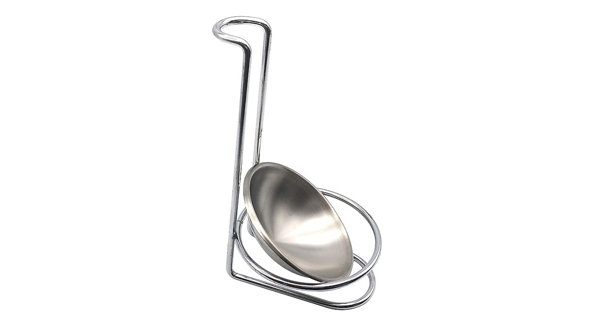 Stylish Stainless Steel Spoon Rest for Kitchen Organization