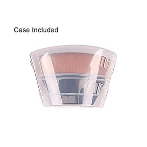 JOSALINAS Foundation Makeup Brush Fast Flawless Application Blusher Liquid Cream Powder Cosmetic Body Blending Tool, Black