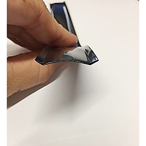 Automotive Authority Black Vinyl 3/4" Insert Molding Trim Screw Cover RV Camper Travel Trailer (Black, 100 ft)