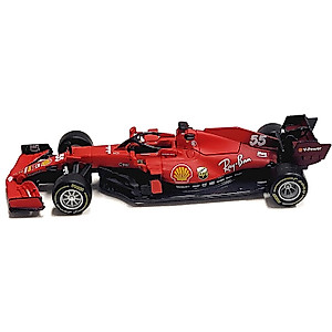 Bburago B18-36829S 1:43 F1 2021 Ferrari SF21 SAINZ, Assorted Designs and Colours