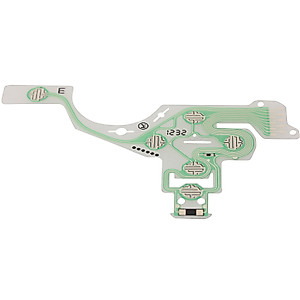 Timorn Newest Version Replacement Keypad Conductive Film Ribbon Flex Cable for PlayStation 4 PS4 Controller. (1 Set)