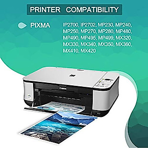 GREENBOX Remanufactured Ink Cartridge Replacement for Canon PG-210XL CL-211XL 210XL 211XL High Yield for Pixma IP2702 MX410 MP495 MP230 MP240 MP280 MX340 MX350 MX360 Printer (1 Black 1 Tri-Color)