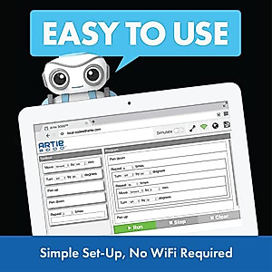 Educational Insights Artie 3000 the Coding & Drawing Robot, STEM Toy, Gift for Boys & Girls, Ages 7+