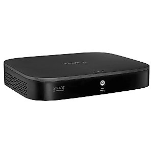 Lorex D861A81B 4K Ultra HD 8 Channel 1TB HDD Analog DVR with Smart Motion Detection and Smart Home Voice Control, 1 HDD Slot, Works with Sensors, Black (M. ) (Renewed)