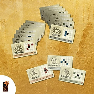Onitama Board Game, 2 players