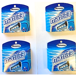 Personna Matrix3 - 16 Blades (4 x 4 Pack)