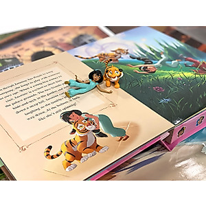 Disney Princess Beginnings My Busy Books - Storybook, 10 figurines, playmat