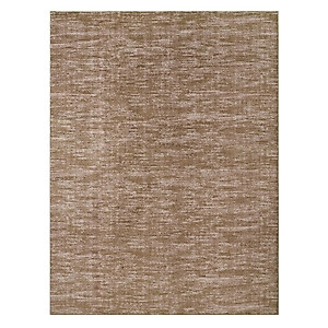 GarveeHome Washable Rug 5x7 Modern Solid Area Rug Indoor Non Slip Throw Floor Cover Contemporary Rug Boho Accent Area Rug Farmhouse Low Pile Rug Carpet for Living Room Bedroom, Taupe