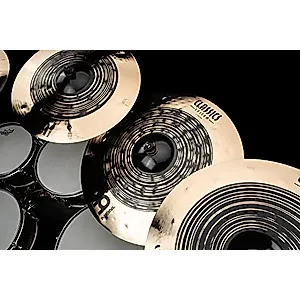 Meinl Cymbals Classics Custom Dual 22" Ride Cymbal, Dark and Brilliant Finish — Made in Germany — for Rock, Metal and Fusion, 2-Year Warranty (CC22DUR)