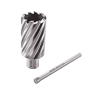 ACTOOL 1-7/16" Diameter × 2" Depth of Cut HSS ANNULAR Cutter with 3/4'' Weldon Shank