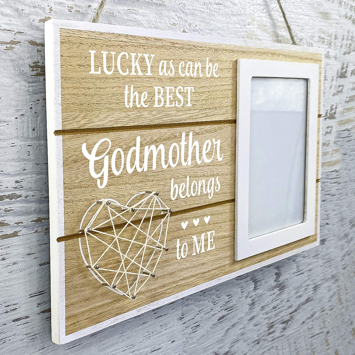 GIFTAGIRL Godmother Gifts from Godchild Picture Frame - Beautifully Worded Photo Frame Appreciation Gift from Family is an Ideal Godparent Gifts from godchild, and Arrives Beautifully Gift Boxed…