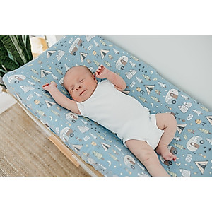 Copper Pearl Premium Knit Diaper Changing Pad Cover"Bridger"