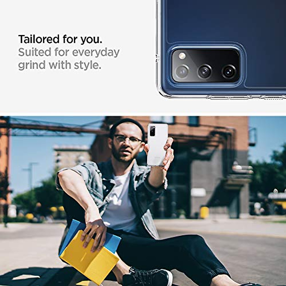 Spigen Ultra Hybrid Designed for Samsung Galaxy S20 FE 5G Case (2020) - Crystal Clear