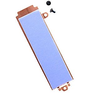 Deal4GO Slot 2/Slot 1 M.2 2280 SSD Heatsink Cover Thermal Pad 29GT8 26X1Y 026X1Y for Dell G15 5510 5511 5515 Alienware M15 R5 M15 R6