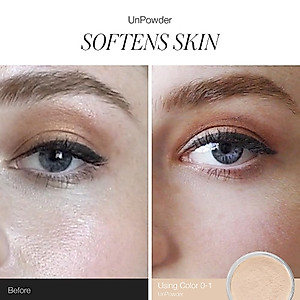 RMS Beauty Tinted "Un" Powder 2-3 - Natural Silica & Mica Face Setting Powder Makeup - Absorb Excess Oil for a Matte Finish & Minimize the Appearance of Pores, Organic & Cruelty-Free (0.32 Ounce)