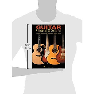 Guitar Chords & Scales: An Easy Reference for Acoustic or Electric Guitar