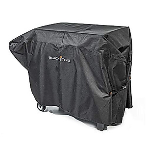 Blackstone 5003 28" Griddle Hard Cover, 28 Inch, Black & Griddle Cover (28 Inches) –Water Resistant, Weather Resistant Heavy Duty 600D Polyester Outdoor BBQ Grilling Cover - Black