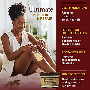 OKAY 100% NATURAL COCOA BUTTER SMOOTH 7oz/198gr